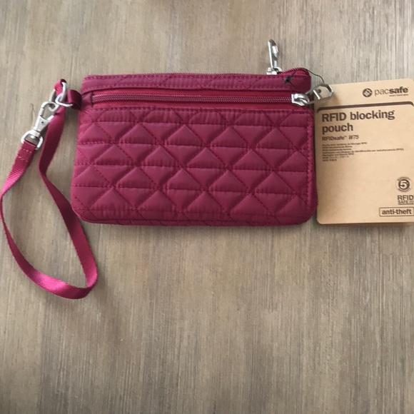 Pacsafe | Bags | Pacsafe Rfid Blocking Pouch New | Poshmark